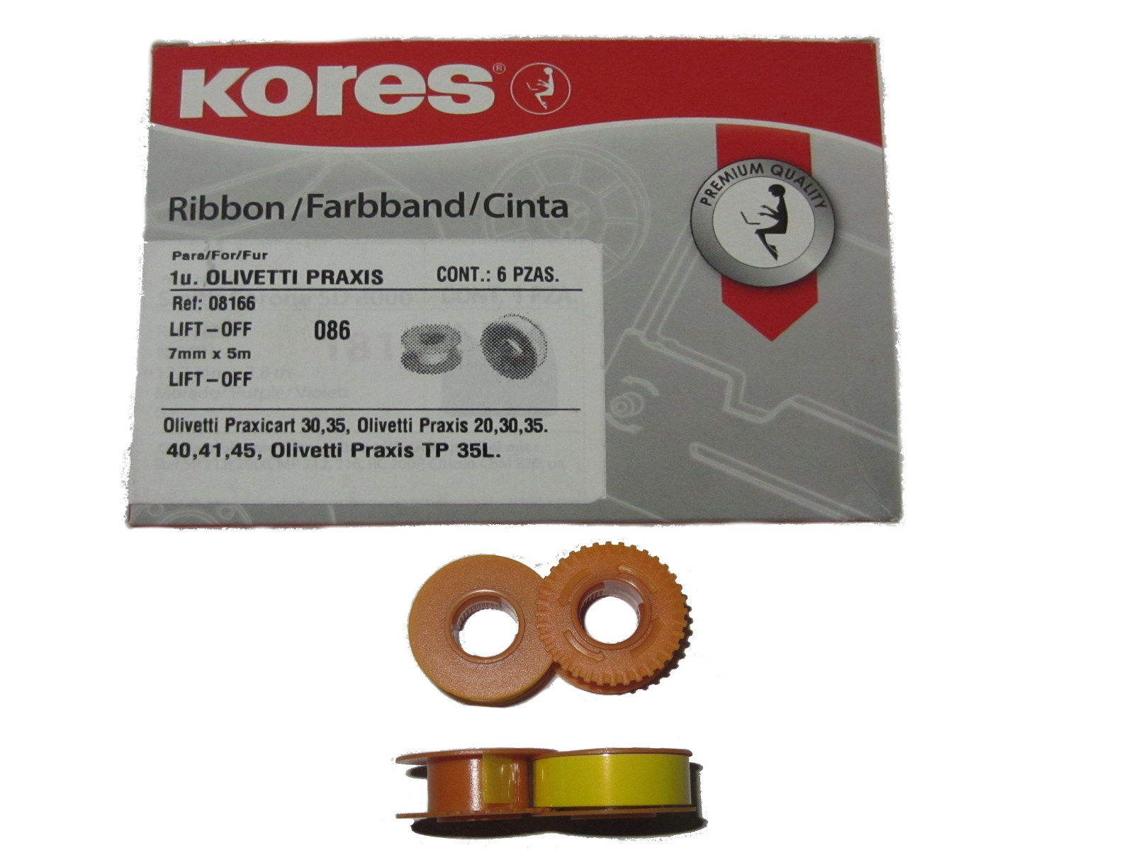 CORRECTOR 086 P/MAQ OLIVETTI - Proveedora de Oficinas